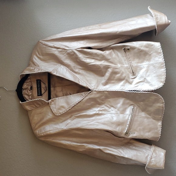 Pamela McCoy | Jackets & Coats | Pamela Mccoy Leather Jacket | Poshmark